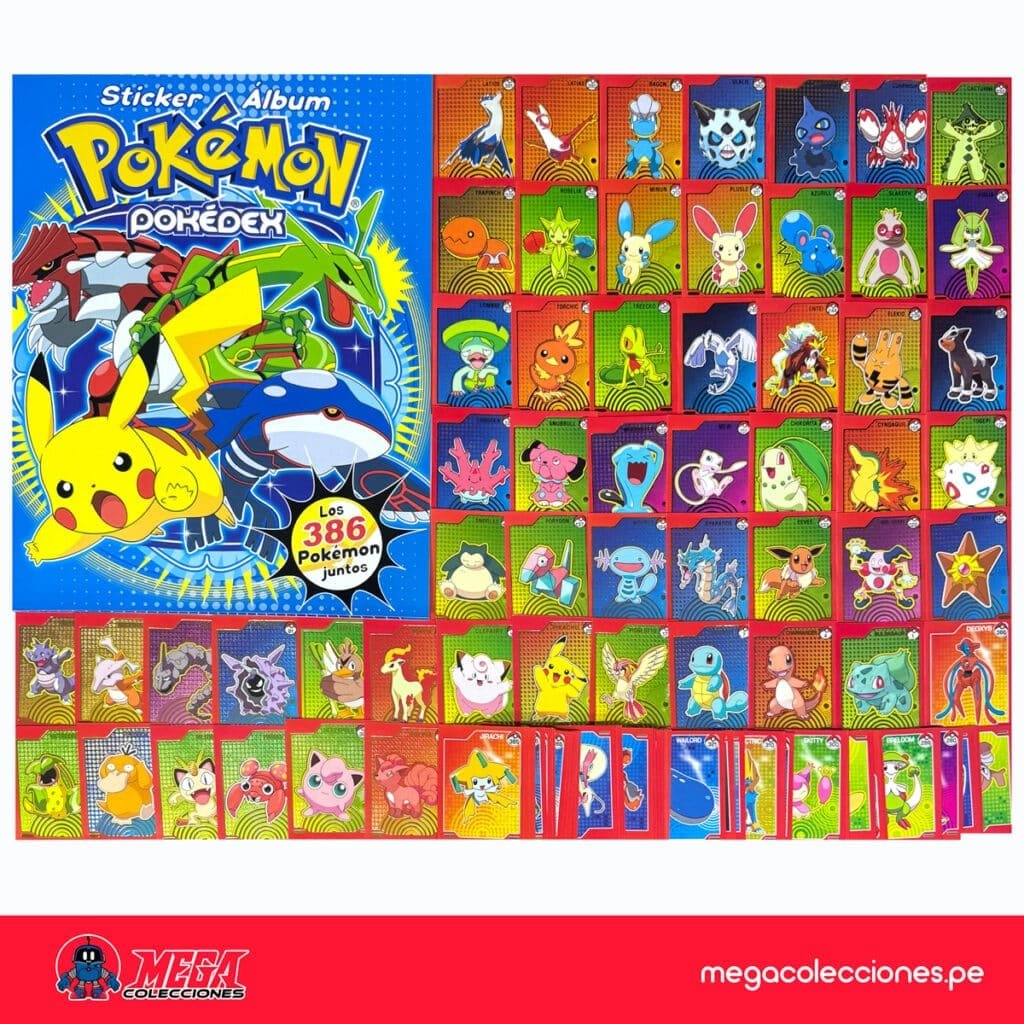 Álbum Pokémon Pokedex (Reedición Navarrete) + Set completo ...