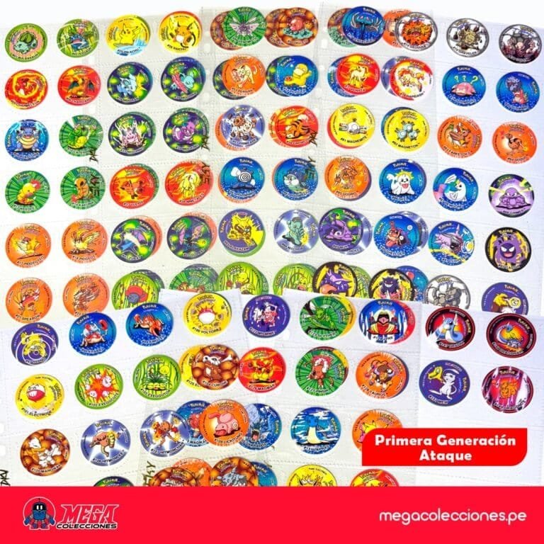 Colección Completa de Taps de Pokémon de la Primera Generación Versión ...