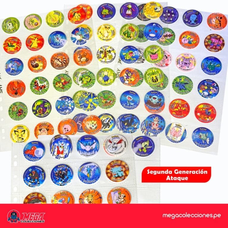 Colección Completa de Taps de Pokémon de la Segunda Generación Versión ...