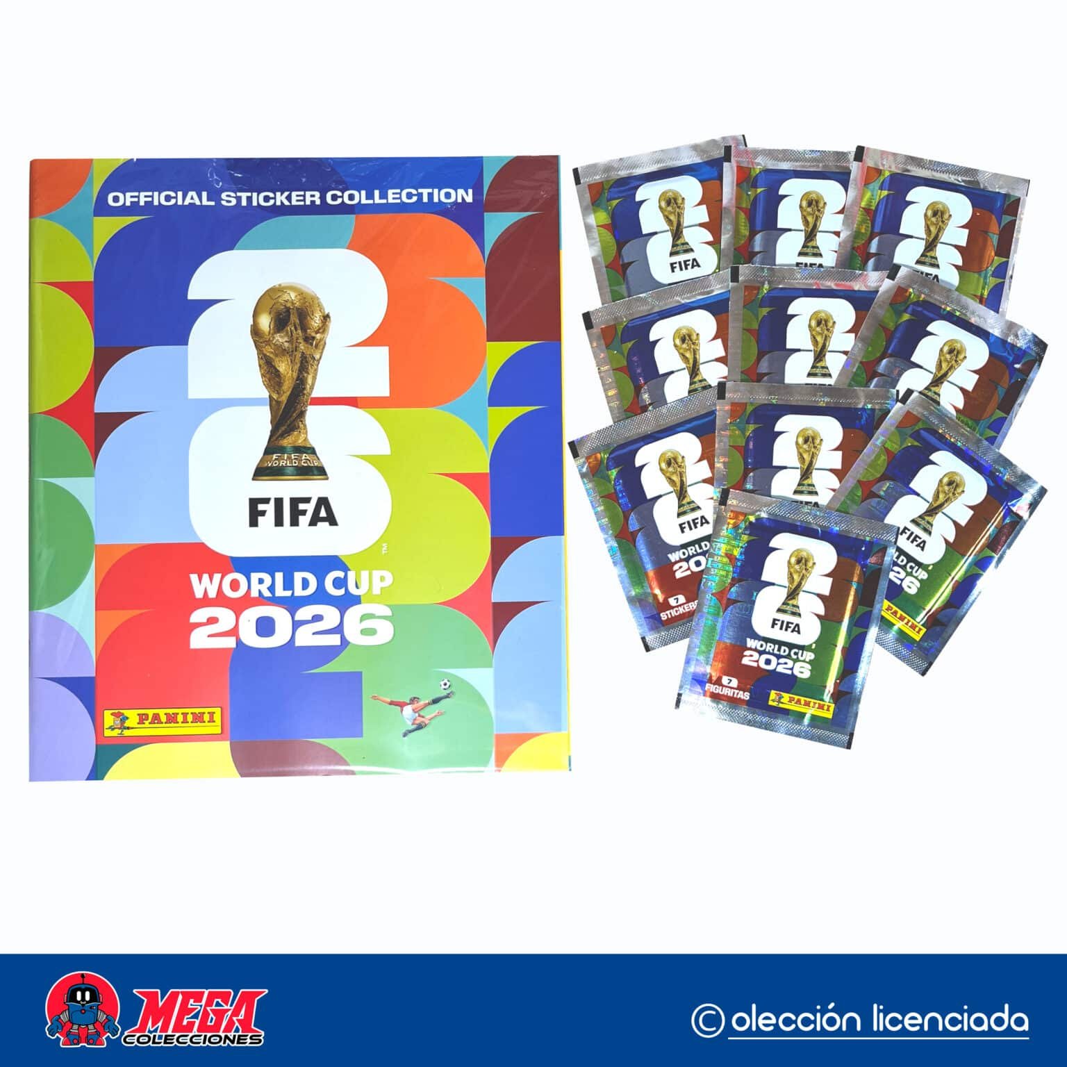 Sobre Panini Coca Cola Mundial 2026 Stickers Panini