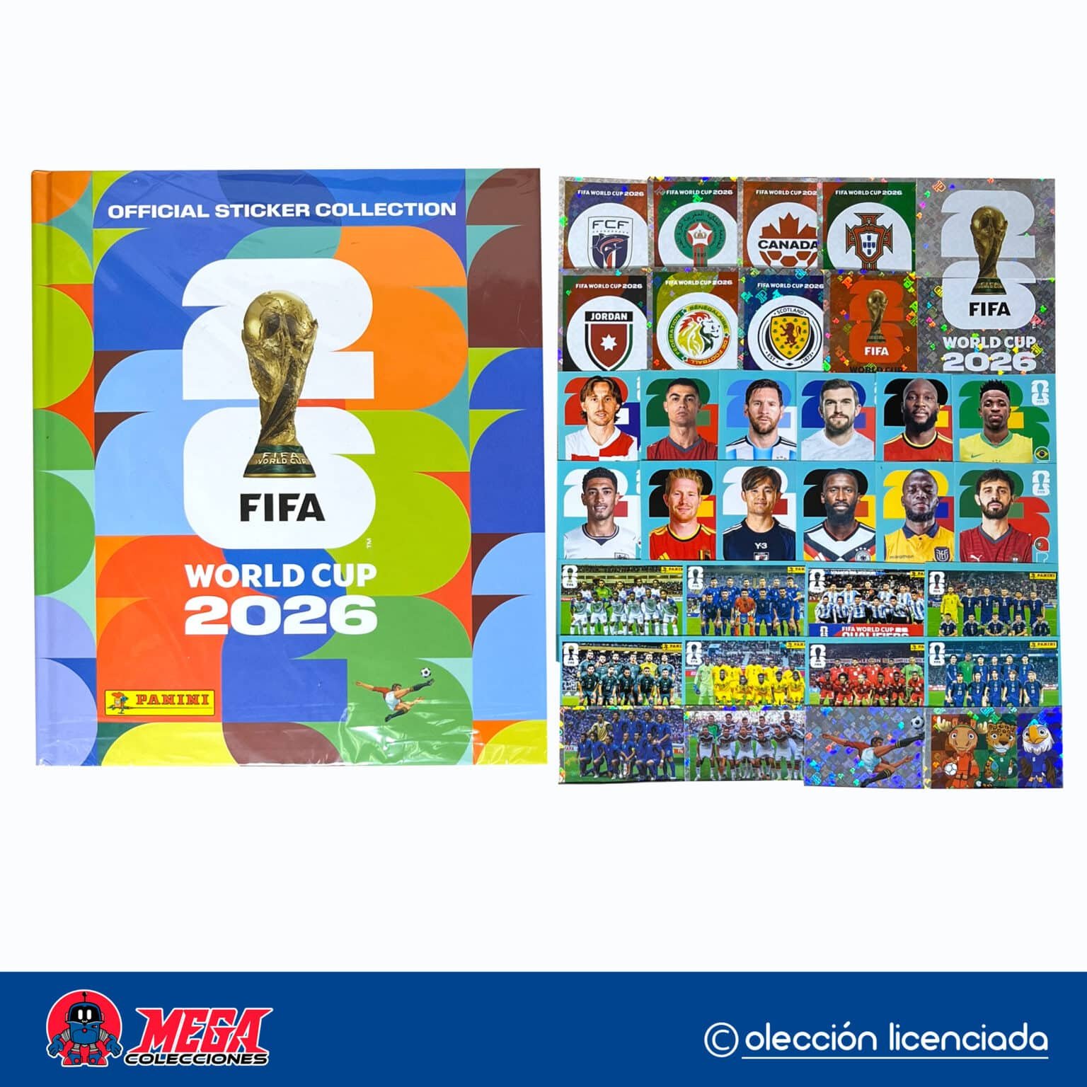 Album Copa Mundial FIFA 2026 Panini Tapa Dura