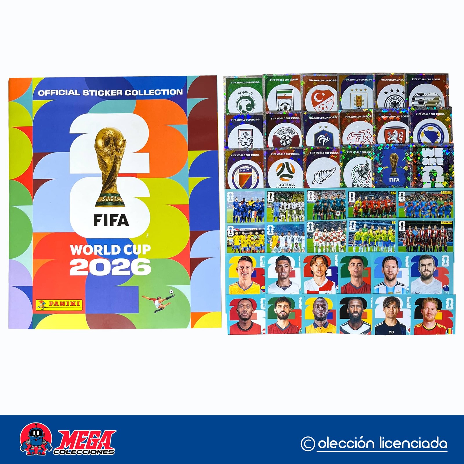 Álbum Mundial 2026 Panini + Set Completo de Figuras