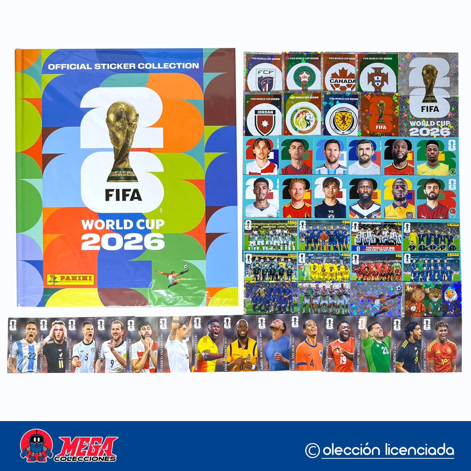 Album Copa Mundial FIFA 2026 Panini Tapa Dura